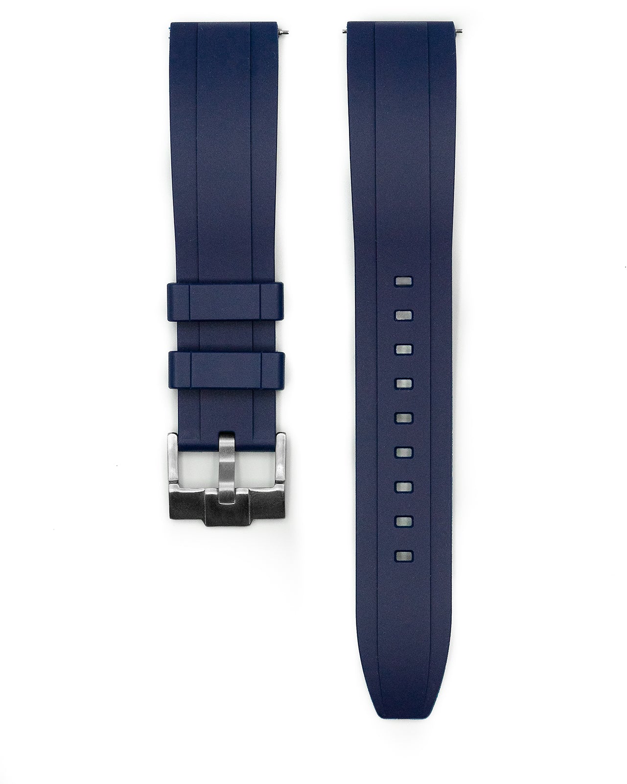 VULCANISED RUBBER - BLUE (STRAIGHT ENDS) - Monstraps