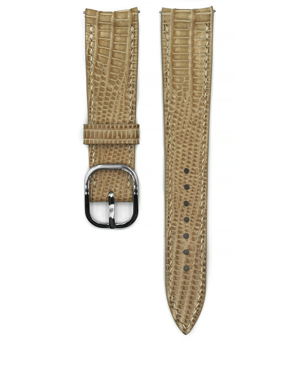 Lizard Leather Strap (Natural) - Monstraps